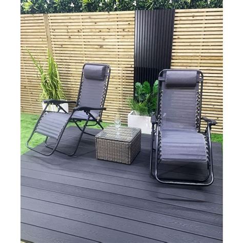 Value Composite Decking Kit With Timber Subframe 40m X 36m Charcoal