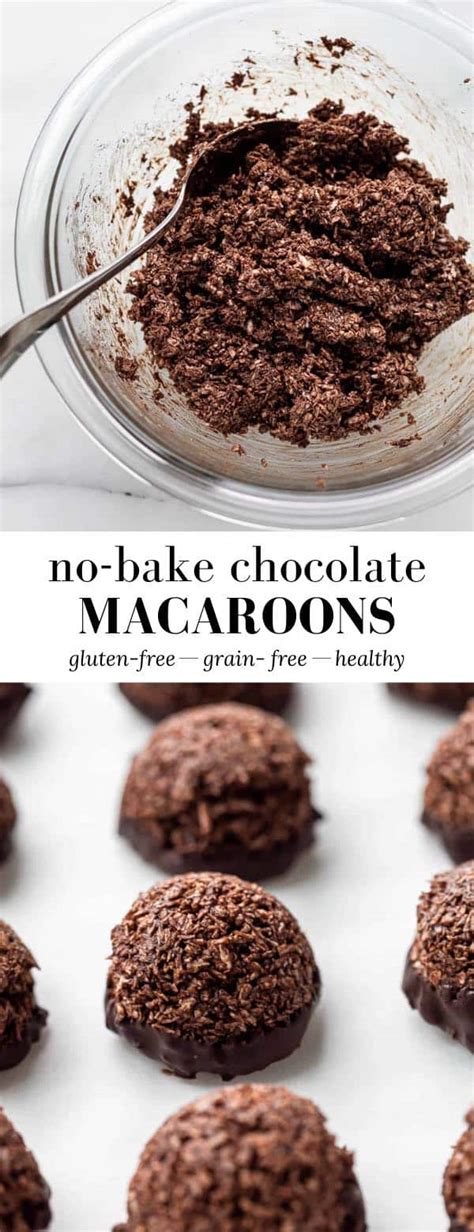 No Bake Chocolate Macaroons Choosing Chia