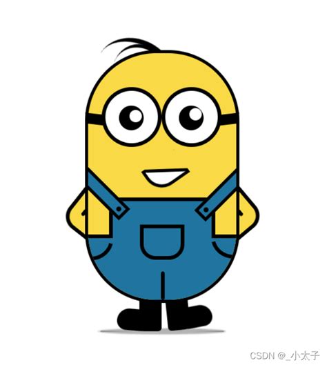 纯 Css画小黄人css画出人形框 Csdn博客