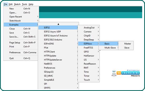 ESP NOW Protocol With ESP32 And ESP8266 The Engineering Projects