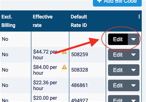 How Do I Set Upeditdisable Bill Codes Alayacare