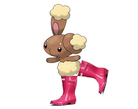 Buneary Wearing Wellies By Pokeboots On Deviantart