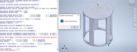 Solved Nonlinear Analysis Enforced Motion Subtype Rotation Autodesk Community