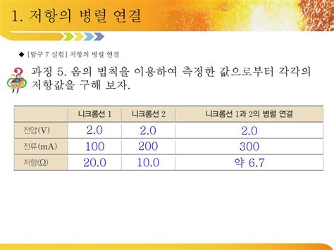 저항의 병렬 연결 갈 수 있는 길은 많다 저항의 병렬 연결 ppt download