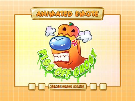 Among Us Animated Emote Piss Off Ghost Animated Twitch Discord Youtube