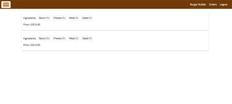 GitHub Tornuz React Burger App A Single Page Burger Building Application Developed In React