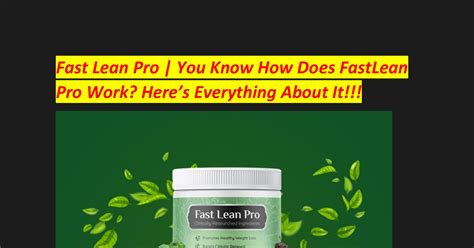 fast lean pro pdf docdroid