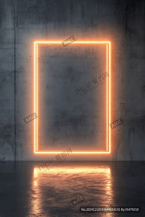 Ai创作图霓虹灯展台 霓虹灯装置 发光线框 框架霓虹灯 霓虹灯箱 发光墙 霓虹灯边框 发光海报 霓虹灯场景造型 简约霓虹灯 蓝色霓虹灯 线条灯场景 霓虹灯背景墙 发光墙面 发光门户nipic
