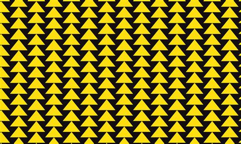 Abstract Simple Yellow Triangle Pattern On Black Can Be Used Background