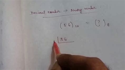 Class Conversion Of Decimal Numbers Into Octal Numbers Lesson