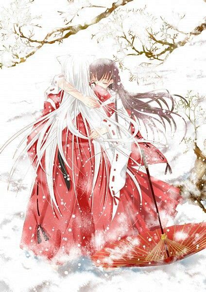 Inuyasha And Kagome Kissing Wallpaper Icerem