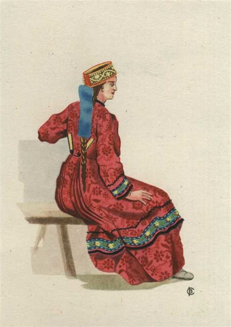 Девичьи и женские костюмы различных губерний: russkie_kostumy — LiveJournal