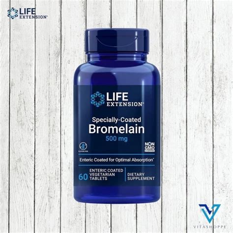 Life Extension Bromelain 500mg 60 Tablets Best By 12025 Lazada Ph