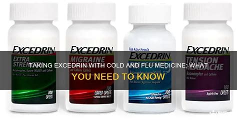 Taking Excedrin With Cold And Flu Medicine What You Need To Know Medshun