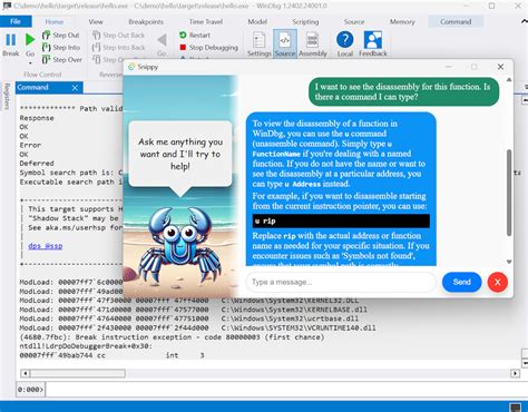 Snippy An Ai Assistant With Eyes Timdbg