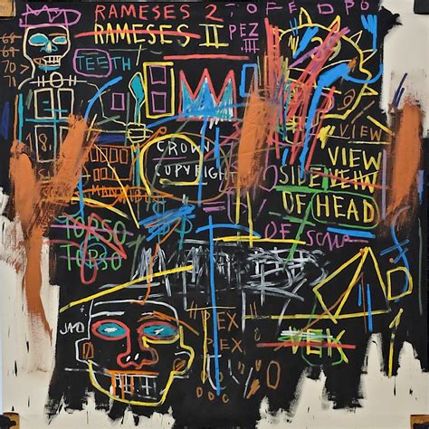 Kings Of Egypt Jean Michel Basquiat Akbar Sim Flickr