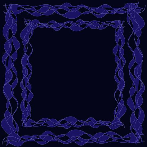 Original Blue Rectangular Frame On A Dark Background 59414088 Vector Art At Vecteezy