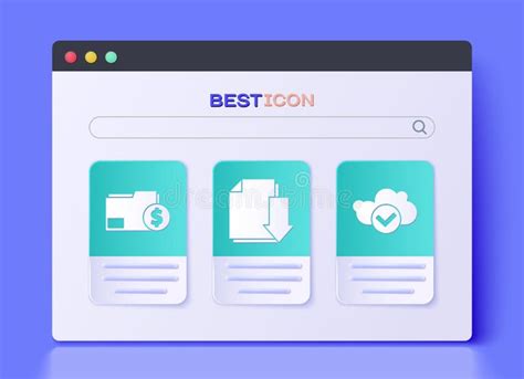 set document with download finance document folder and cloud with