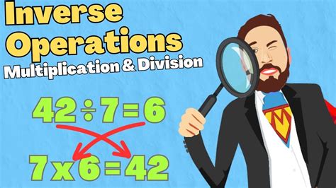Learn Inverse Operations Multiplication And Division Youtube
