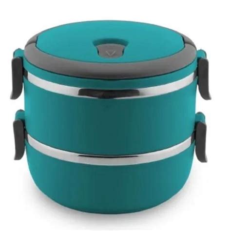 Marmita Inox e Lancheira Térmica Dupla Alça Kehome Marmitas