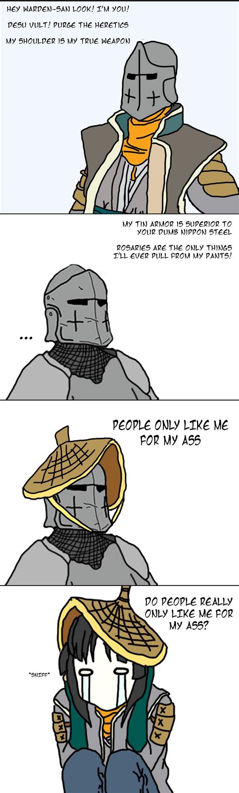 Nobushi Thinking About Warden Rforhonor