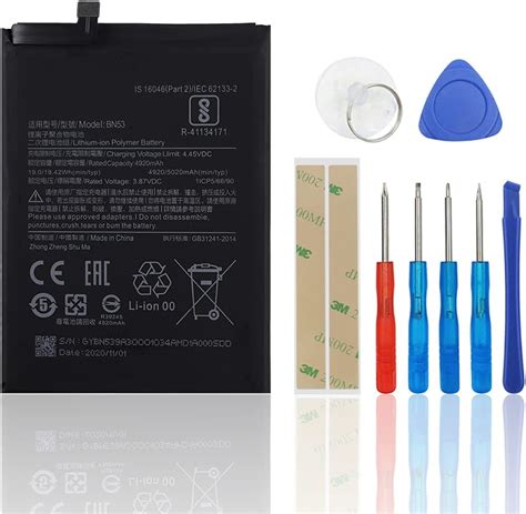 Amazon Com Green Fusion Only For Mi T Replacement Battery Bp Battery For Redmi K And