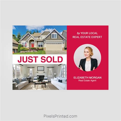 Keller Williams Just Sold Postcards Real Estate Marketing Mailers 4x6