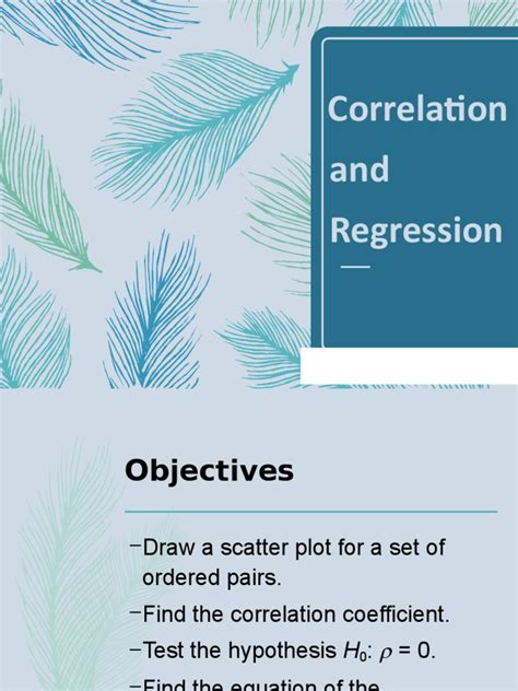 11 Correlation Regression Pdf Correlation And Dependence