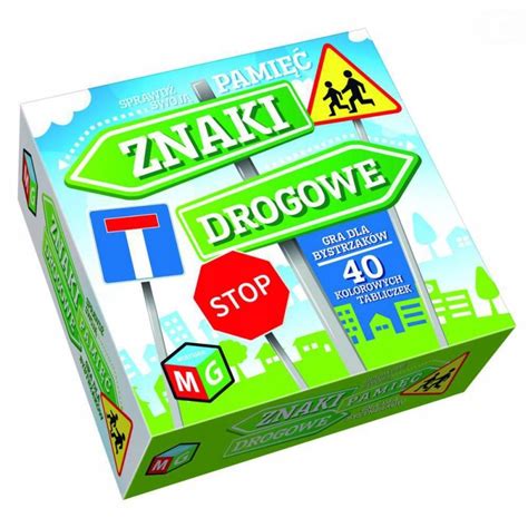 ZNAKI DROGOWE NAUKA DLA DZIECI GRA RODZINNA QUIZ 9794684219