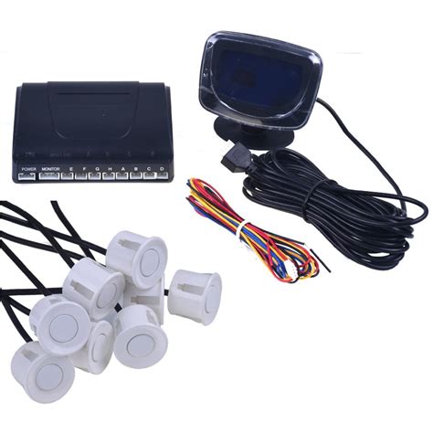 LCD Parking Sensor Parktronic Electromagnetic Simple Parking System