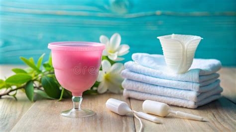 Eco Friendly Feminine Hygiene Menstrual Cup Organic Cotton Wipes And
