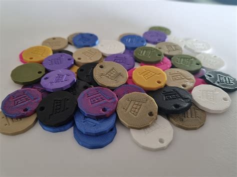 3d Printed Trolley Tokens X5 Etsy Uk