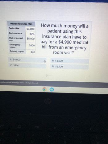 Answered How Much Money Will A Patient Using Bartleby