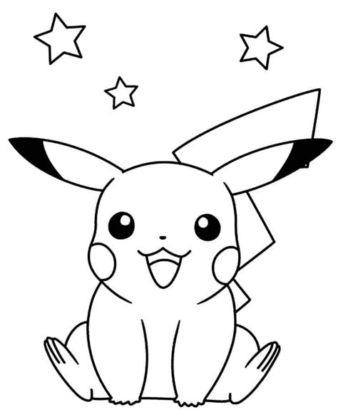 Desenhos Do Pikachu Para Colorir E Pintar My Xxx Hot Girl