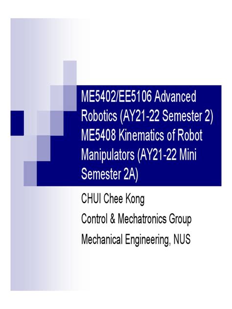 chapter 0 introduction to robotics pdf robot robotics