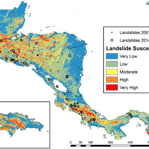 Regional Landslide Susceptibility Map Created Using A Fuzzy Overlay