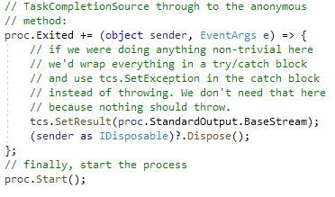 Adapting Event And Callback Based Asynchronicity To The Task Framework CodeProject