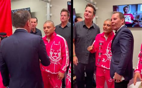 Pitbull Cruz y la vez que sorprendió con su respuesta a Julio César