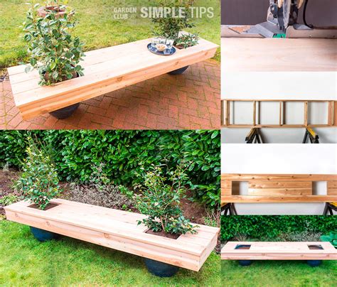 15 Diy Planter Bench Plans