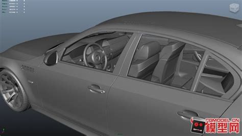 高端汽车模型bmw M5模型 人力车模型库 模型下载 Cg模型网