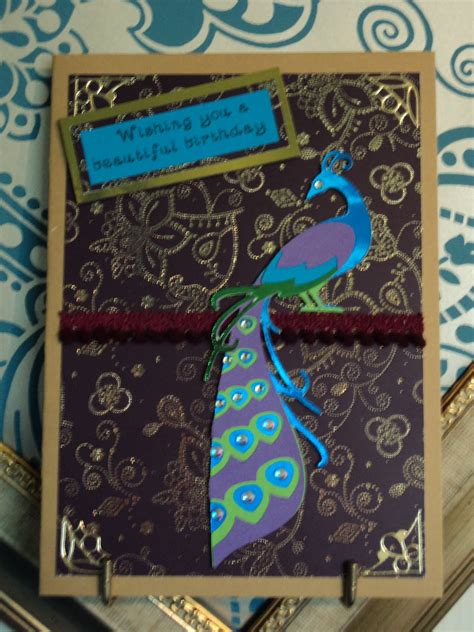 Kelly Creations Craft Blog Peacock