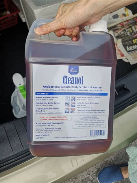 cleanol antibacterial disinfectant (Dettol similar) — iElder.Asia ...