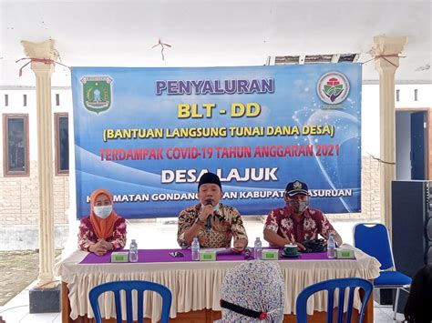 Penyaluran Bantuan Langsung Tunai Dana Desa Tahap I Tahun 2021 Kim