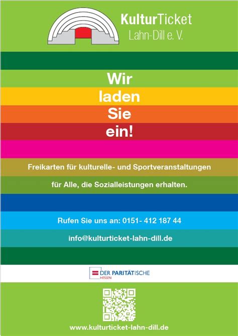 Aktuelles Vom Verein KulturTicket Lahn Dill