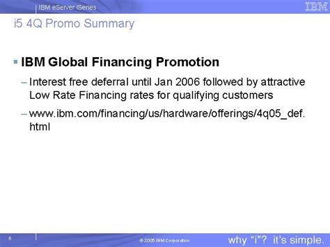 IBM E Server I Series IBM I Series