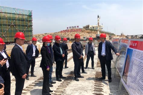 杭州亚组委领导视察亚帆中心项目 公司新闻 宏润建设集团股份有限公司