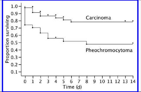 Kaplan Meier Survival Analysis For Short Term Survival Rate In 86 Dogs