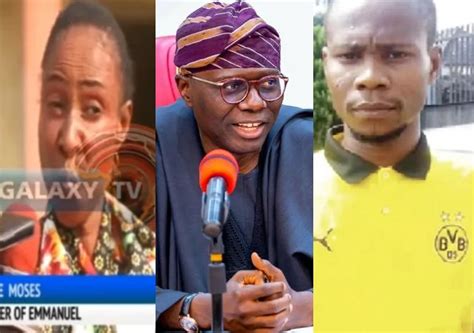 Mother Of Delta Man Who Claims Gov Sanwo Olu As Father Begs Him To