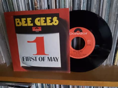 Bee Gees First Of May Vinile 7 45 Giri Originale Polydor