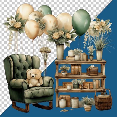 Premium Psd Birthday Celebration Png Collection